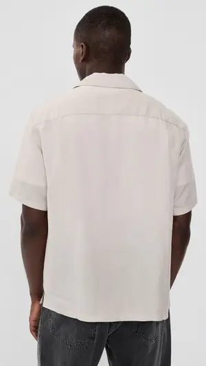 Madewell Short Sleeve Tencel Shirt