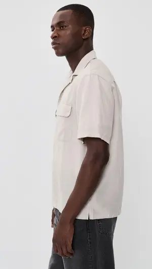 Madewell Short Sleeve Tencel Shirt
