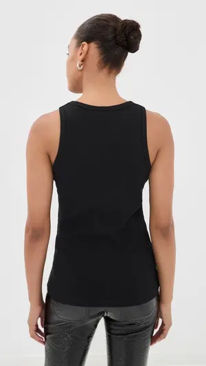COURREGES 90's Rib Tank Top