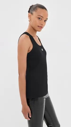 COURREGES 90's Rib Tank Top