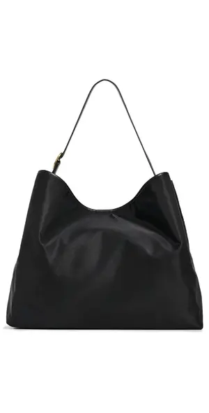 Vince Vivian Large Hobo Tote Bag - Black