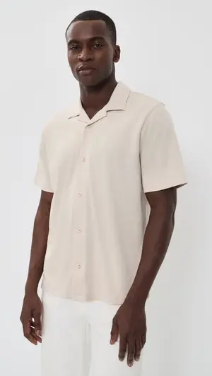 RHONE Palms Camp Shirt