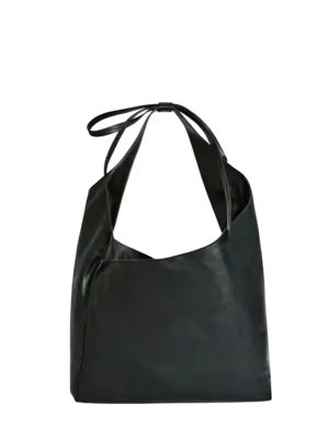 REFORMATION Medium Vittoria Tote Bag Black