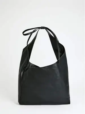 REFORMATION Medium Vittoria Tote Bag - Black