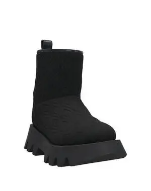 Elisabetta Franchi Quilted Ankle Boots With Lug Sole