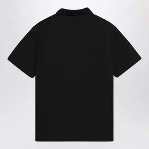Moncler Polo Shirt With Logo Patch
