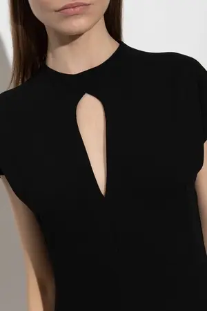 JIL SANDER Dress With Decorative Cut-out At The Neckline