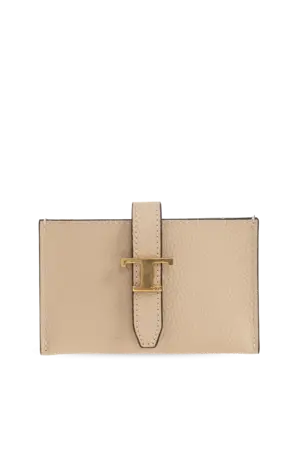 TOD’S Leather Wallet - Beige