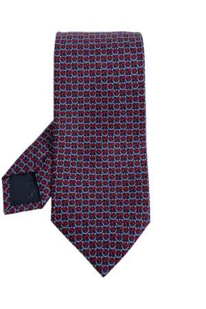 FERRAGAMO Silk Tie - Red