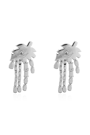 SELF-PORTRAIT Earrings With Shimmering Crystals