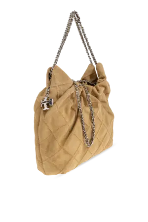 Tory Burch Suede Bag "fleming
