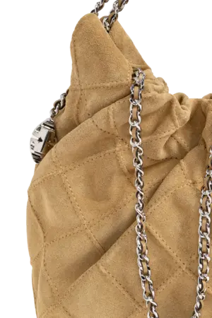 Tory Burch Suede Bag "fleming