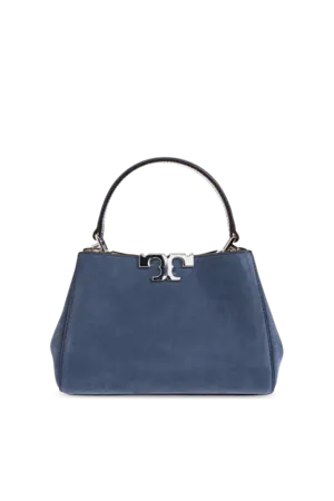 Tory Burch Eleanor Mini" Suede Bag - Blue
