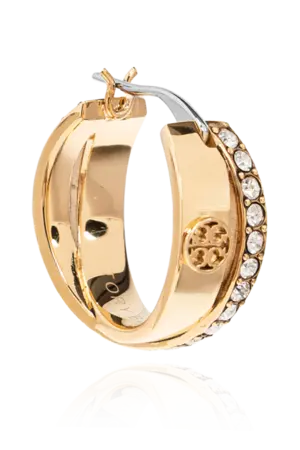Tory Burch Earrings With Sparkling Crystals