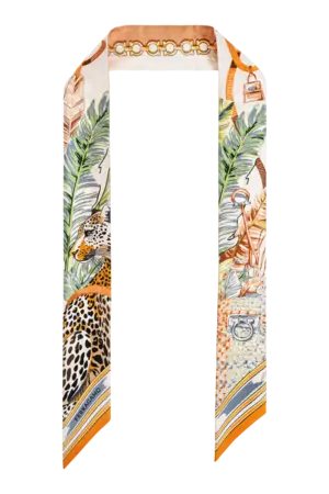 FERRAGAMO Silk Scarf - Multicolour