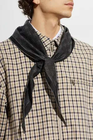 FERRAGAMO Asymmetric Scarf With Monogram