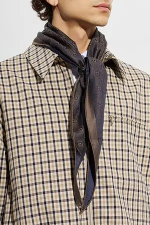 FERRAGAMO Asymmetric Scarf With Monogram