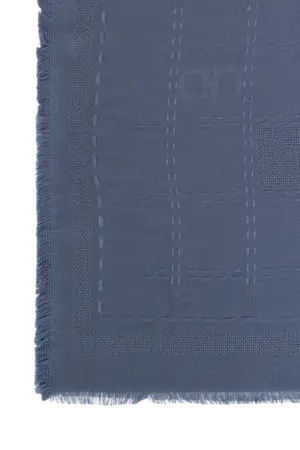 FERRAGAMO Wool Scarf With Logo