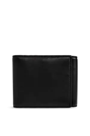 Balmain Leather Wallet With Logo