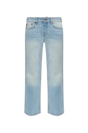 RE/DONE Slim Straight Crop’ Jeans