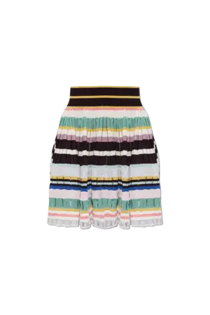 Alaïa Flared Skirt - Multicolour
