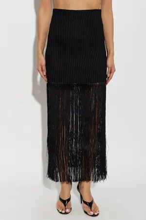 Alaïa Fringed Skirt