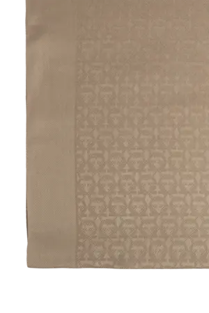 FERRAGAMO Silk Scarf With Monogram