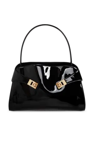 FERRAGAMO Hug Bag - Black