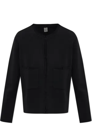 TOTEME Cardigan With Pockets - Black