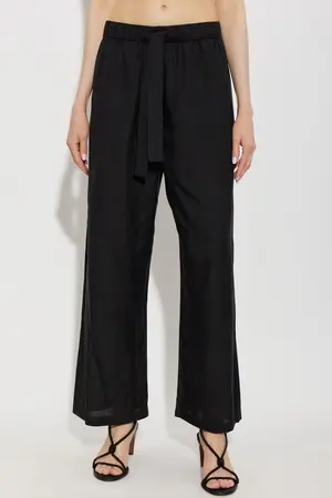 TOTEME Silk Wide-leg Trousers