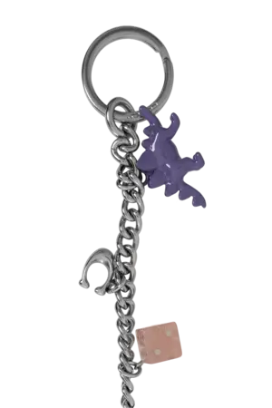 COACH Keychain With Charms