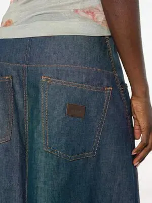 Moschino A-line Midi Skirt