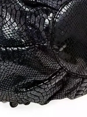 Michael Kors Python-embossed Chain-link Tote Bag