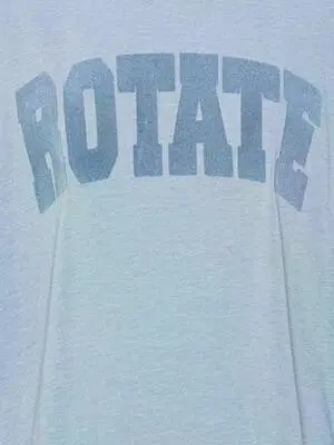 ROTATE BY BIRGER CHRISTENSEN Oversized Print T-shirt