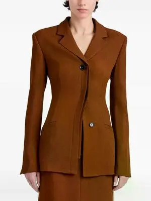 Proenza Schouler Vioni Jacket In Heavy Sable