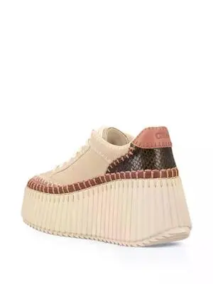 Chloé Nama Whipstitch Sneakers