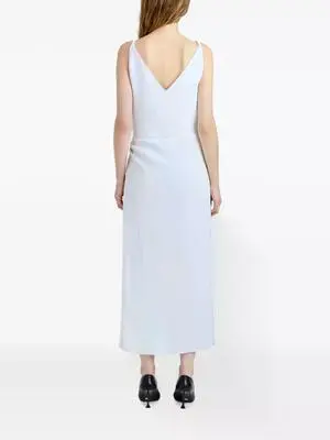 Proenza Schouler Noema Heavy Sable Wrap Dress