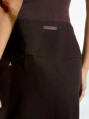 Manière De Voir Maniere De Voir Regine Tailored Maxi Skirt - Brown