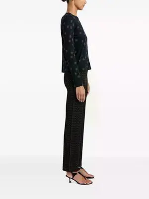 Proenza Schouler Mia Top In Polka-dot Jersey