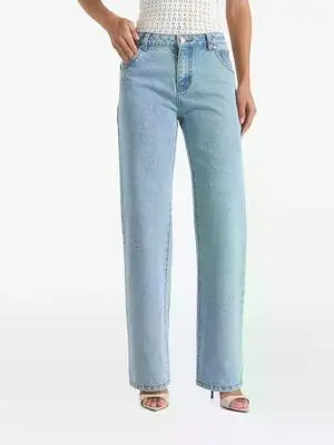 Maniere De Voir Light Wash Bottoms For Women