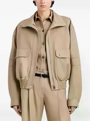 Proenza Schouler Aviva Jacket In Wool Gabardine