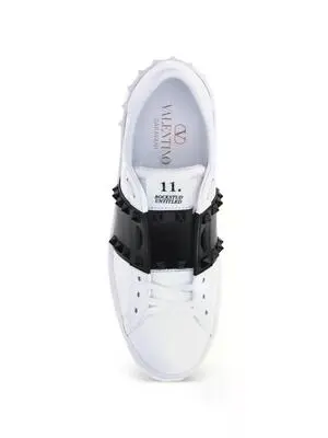 Valentino Garavani Open Rockstud Sneakers - White