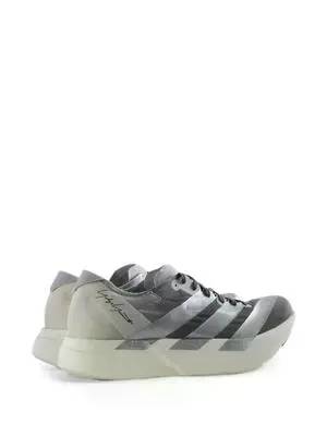 Y3 Adios Pro 4 Signature-print Sneakers - Grey