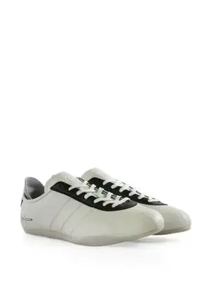 Y3 Tokyo Signature-print Low-top Sneakers - Neutrals