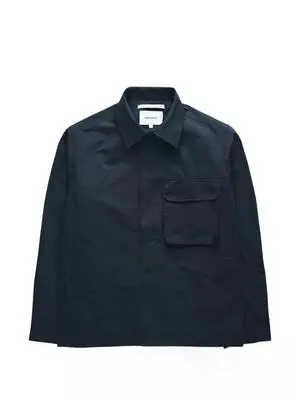 Norse Projects Chest-pocket Long-sleeve Shirt - Blue