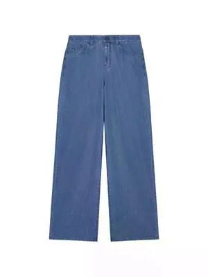 Emporio Armani Raw Edge Hem Jeans For Women