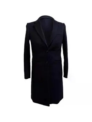 JOSEPH Single-breasted Tailored Coat - Blue