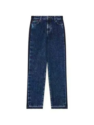 Emporio Armani J3h Acid-wash Jeans - Blue