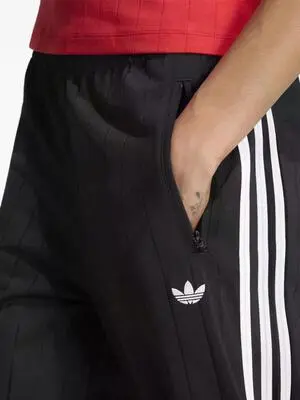 Adidas Firebird Pinstriped Track Pants - Black