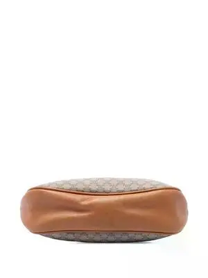 Celine 2008 Macadam Coated Canvas Crossbody Bag